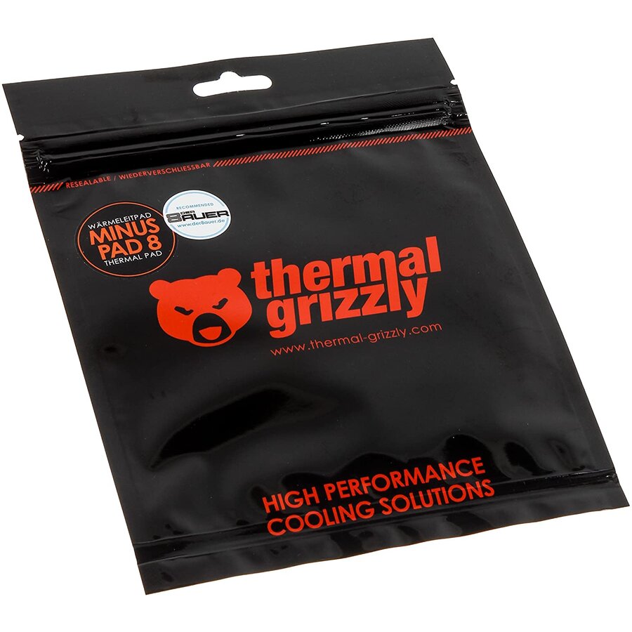 Pad termic Thermal Grizzly Minus Pad 8 8W/mK 30×30 2mm TG-MP8-30-30-20-1R